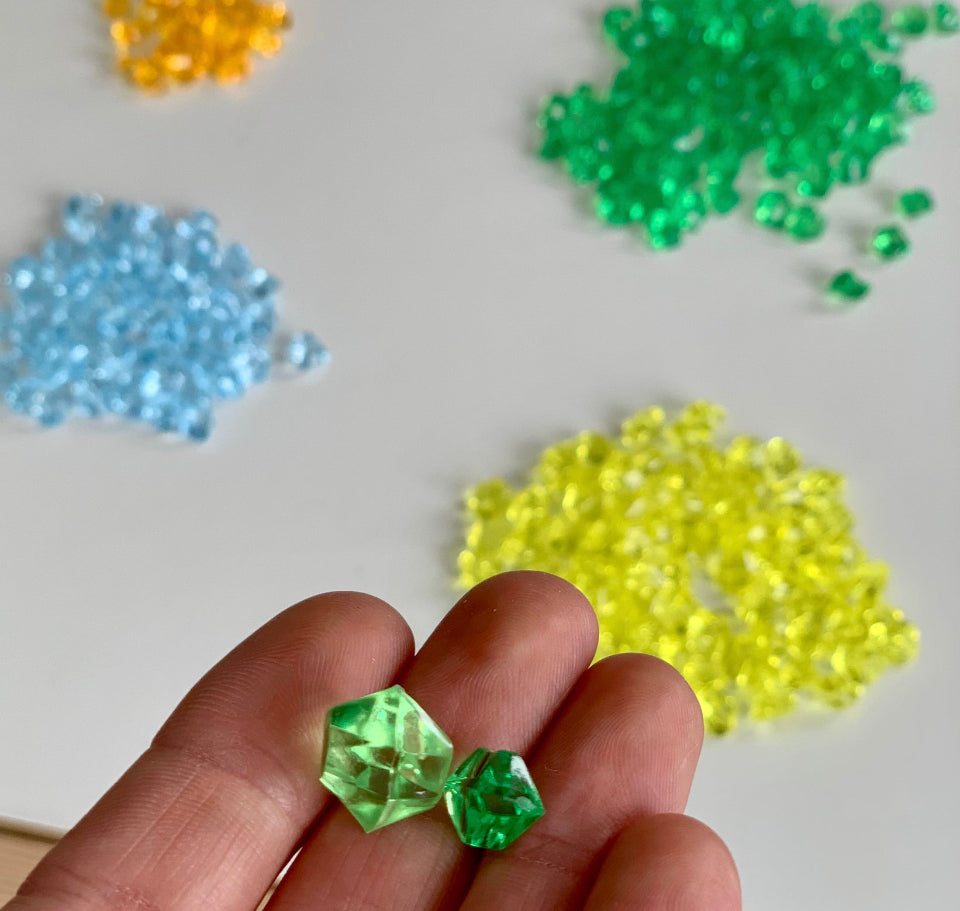 Mini Acrylic Treasure Gems – AWandCo
