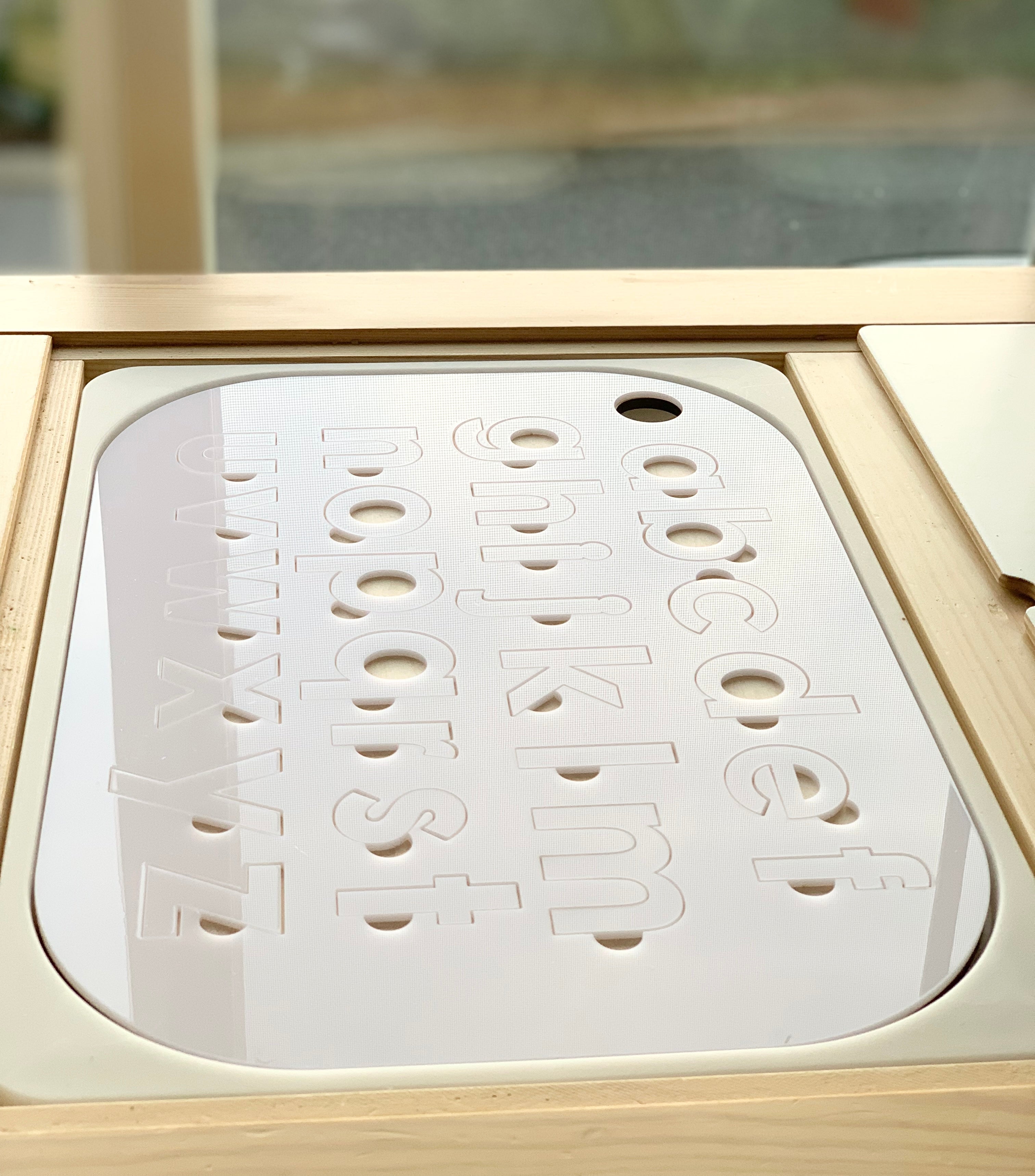 Lowercase Alphabet Puzzle Flisat Table Top Insert – AWandCo